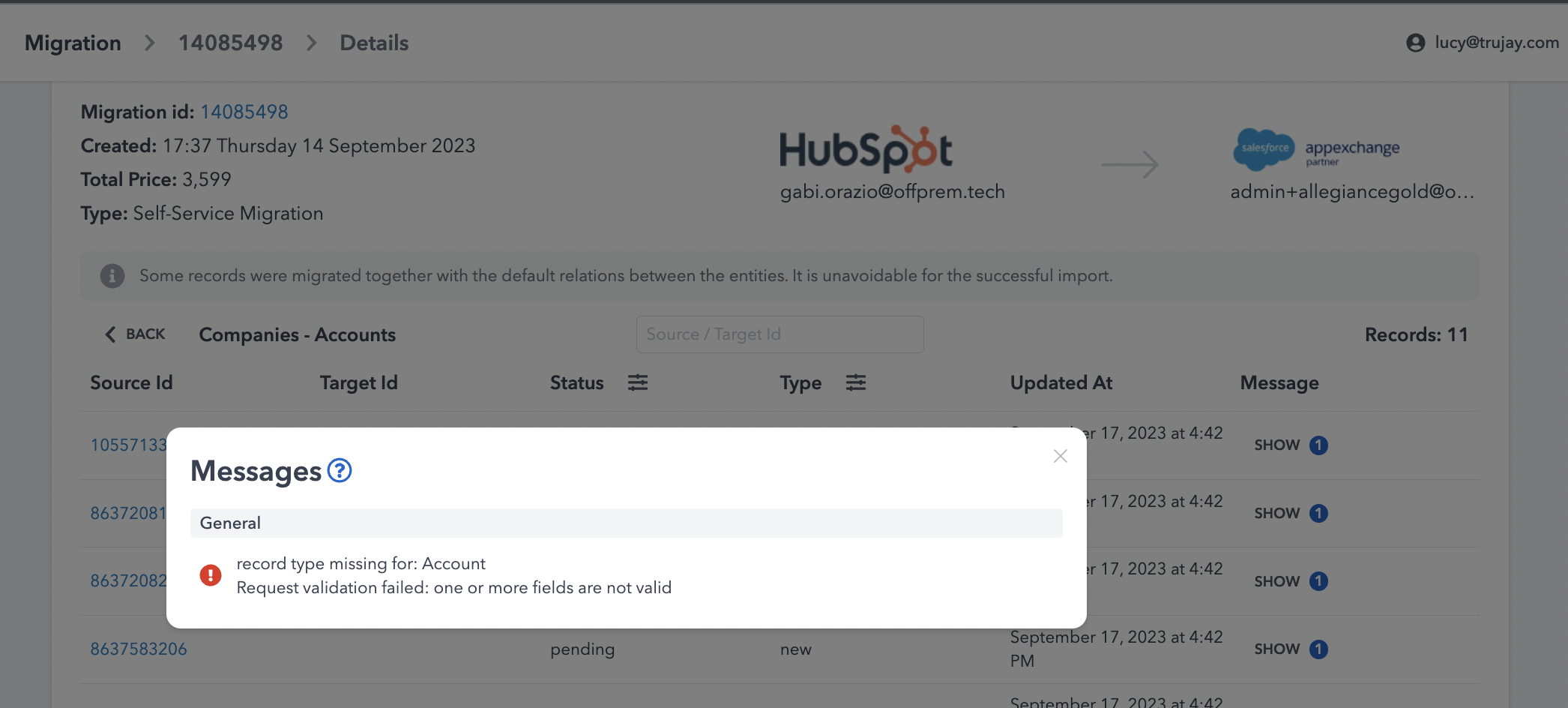 What is a Validation Error? Why it occurs and how to fix it?
